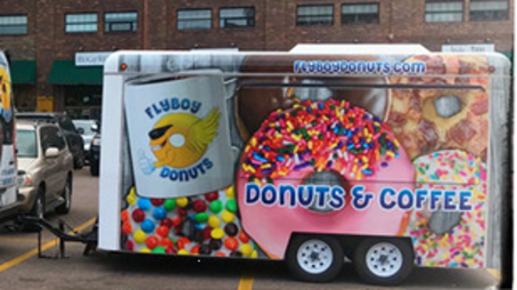 Flyboy Donuts food truck rolls into downtown