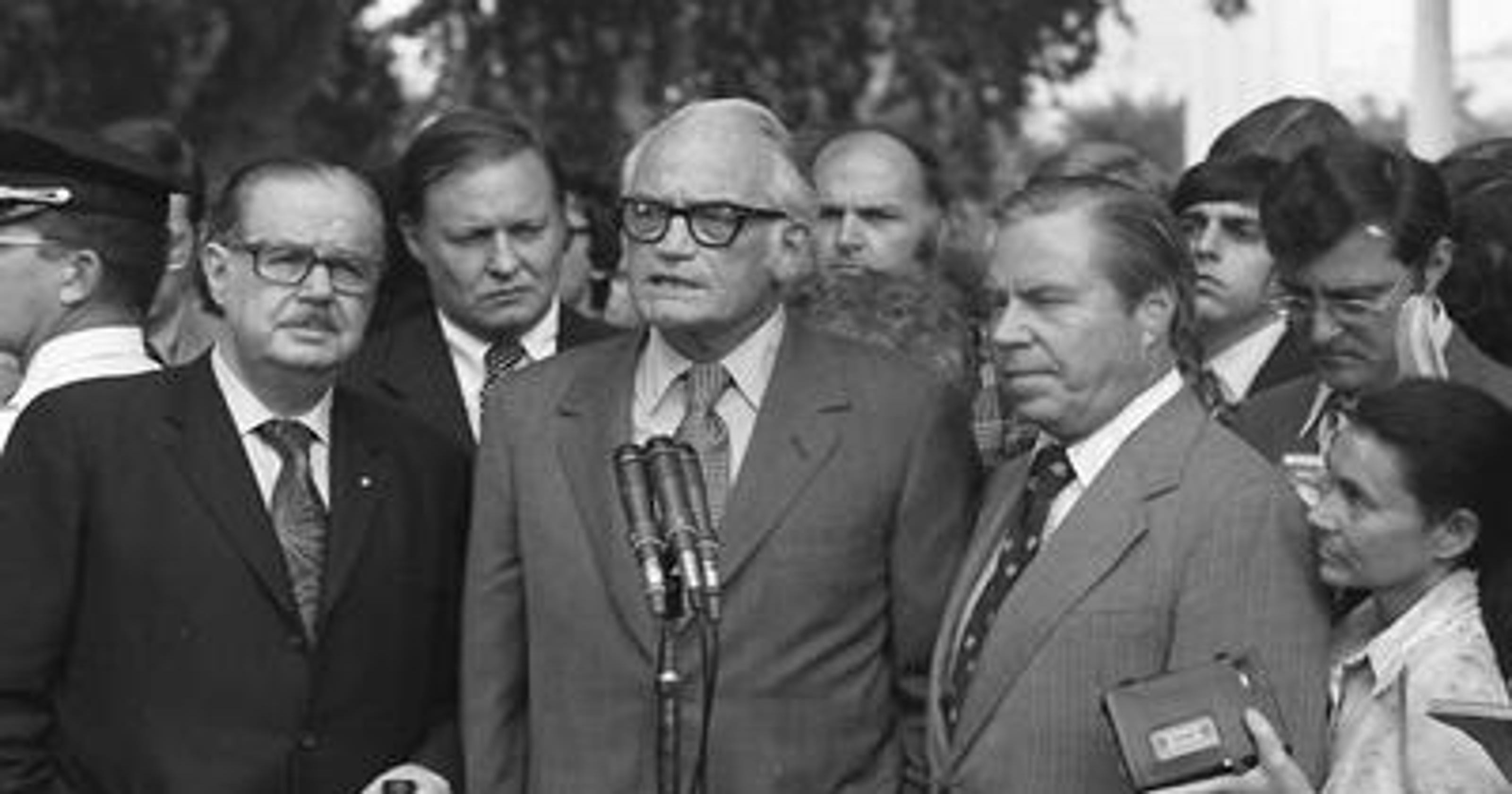In 1974, Goldwater and Rhodes told Nixon he was doomed