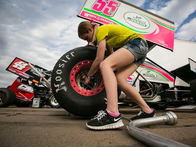 19 photos: McKenna Haase from race track to classroom