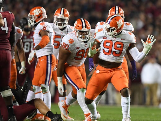 Clemson, and its defense, aim for top College Football Playoff spot