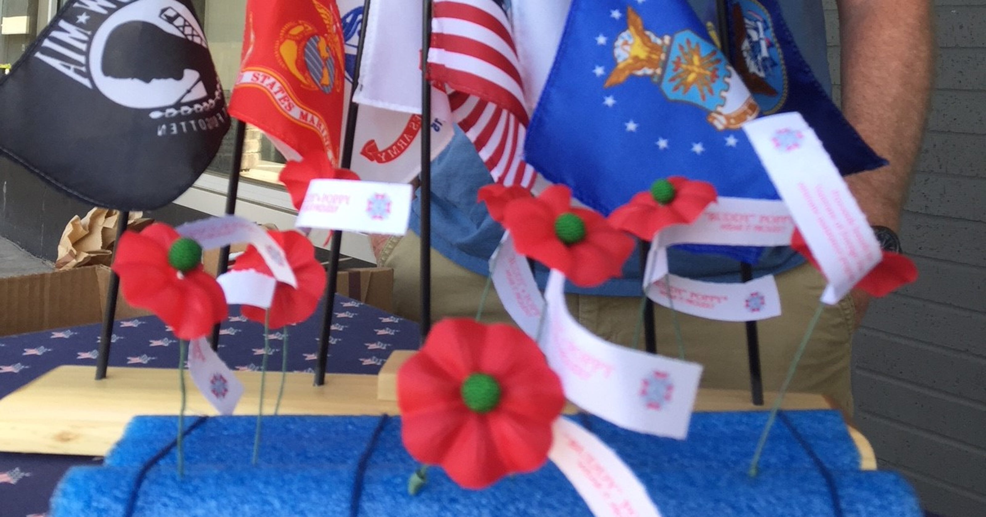 Where's the love for veterans' poppies in the United States?