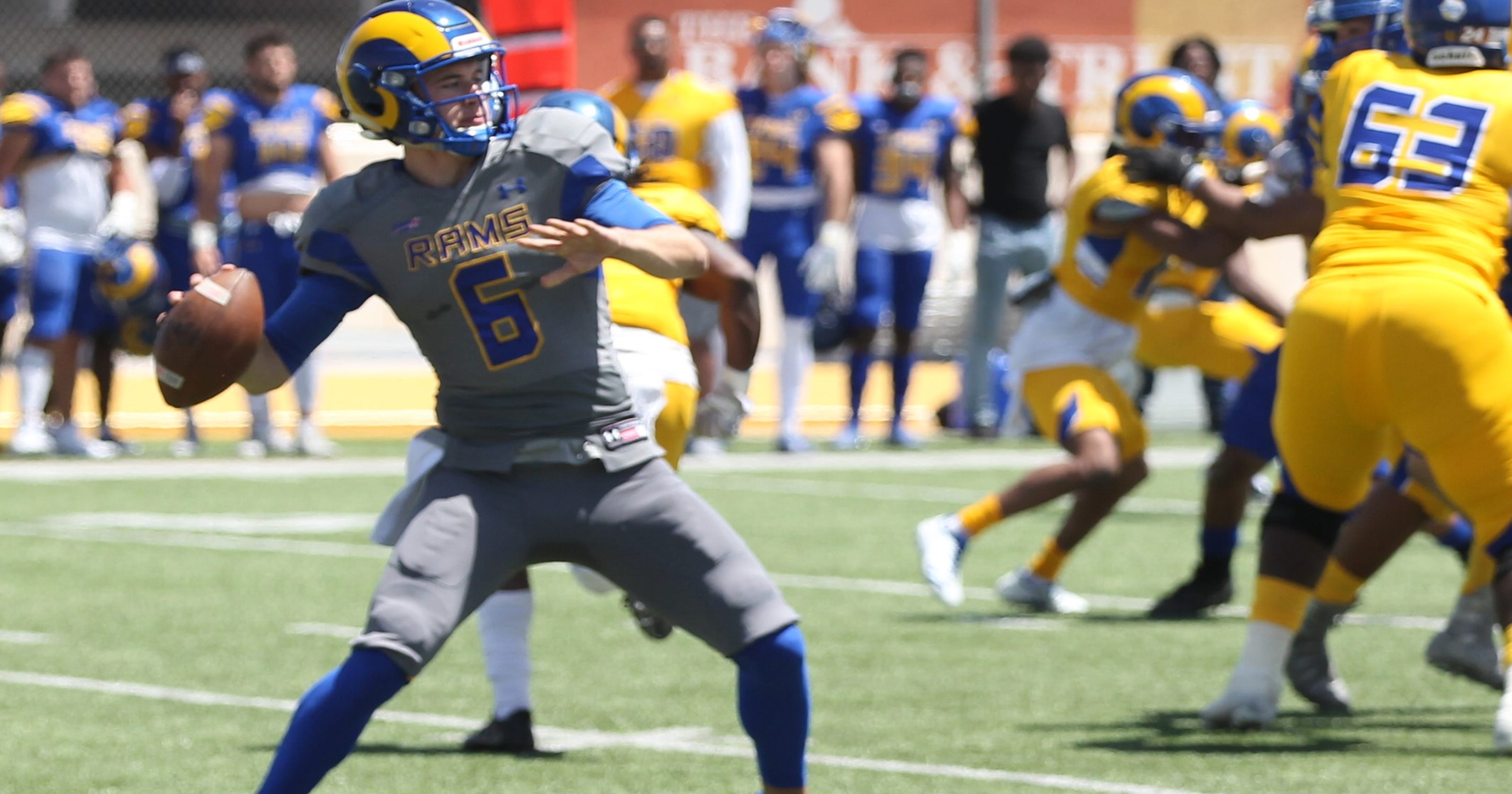 Rotherham rallies Angelo State football with last-minute drive