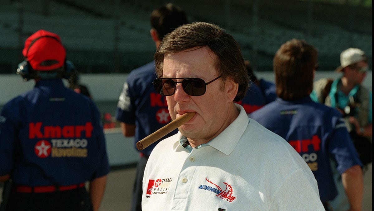 Auto racing team owner Carl Haas
