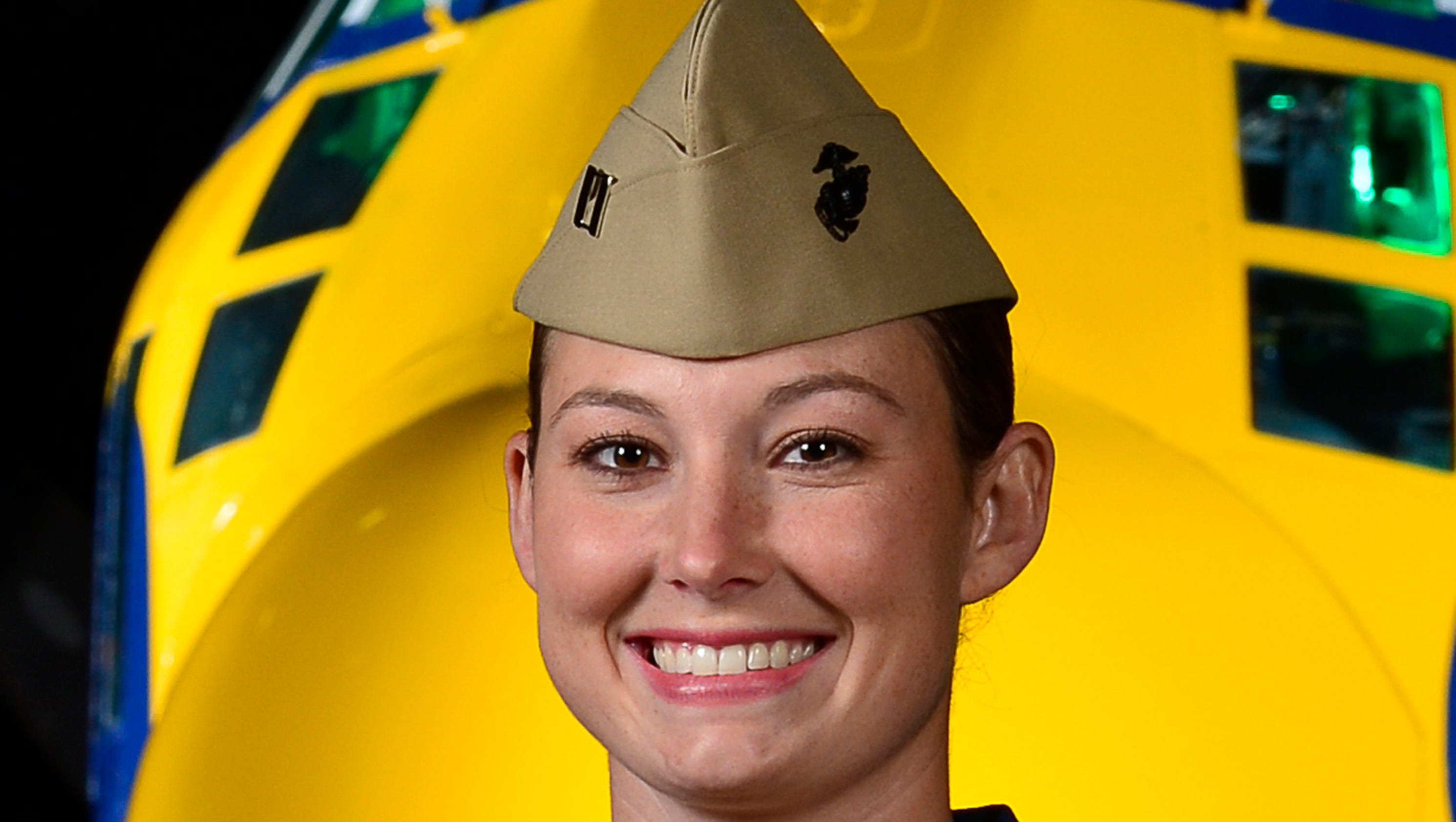 First female Blue Angels pilot to fly at OC Air Show