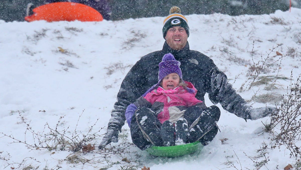 Photos: Snow storm hits southern Wisconsin