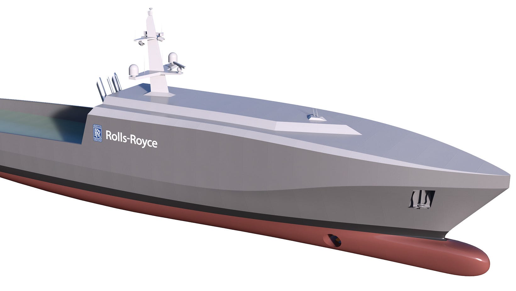 Rolls-Royce reveals autonomous naval ship powered by AI