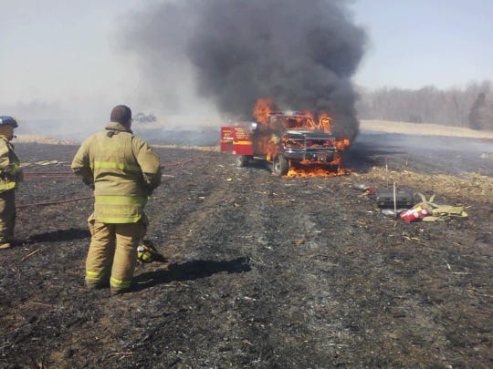 Liberty Fire Dept. gets new grass rig