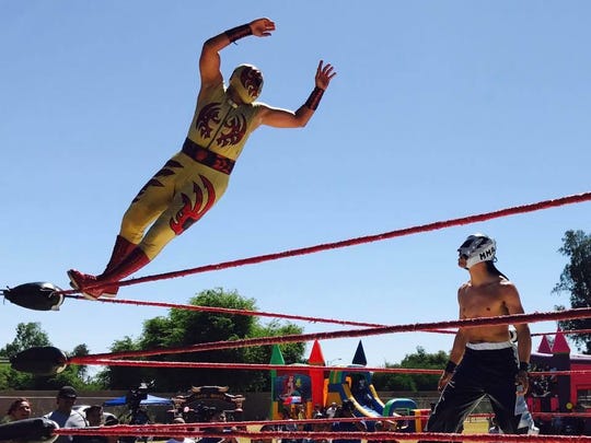 High-flying wrestling act set for Taco Festival