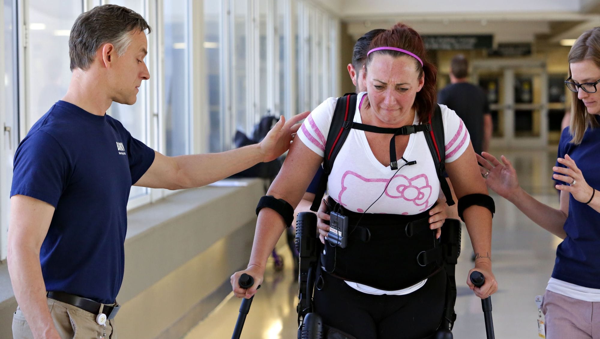 Amy Van Dyken-Rouen's biggest step
