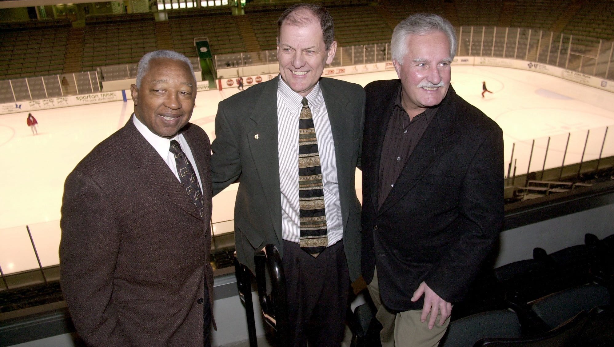 Former MSU hockey coach Rick Comley returns for 2007 title celebration