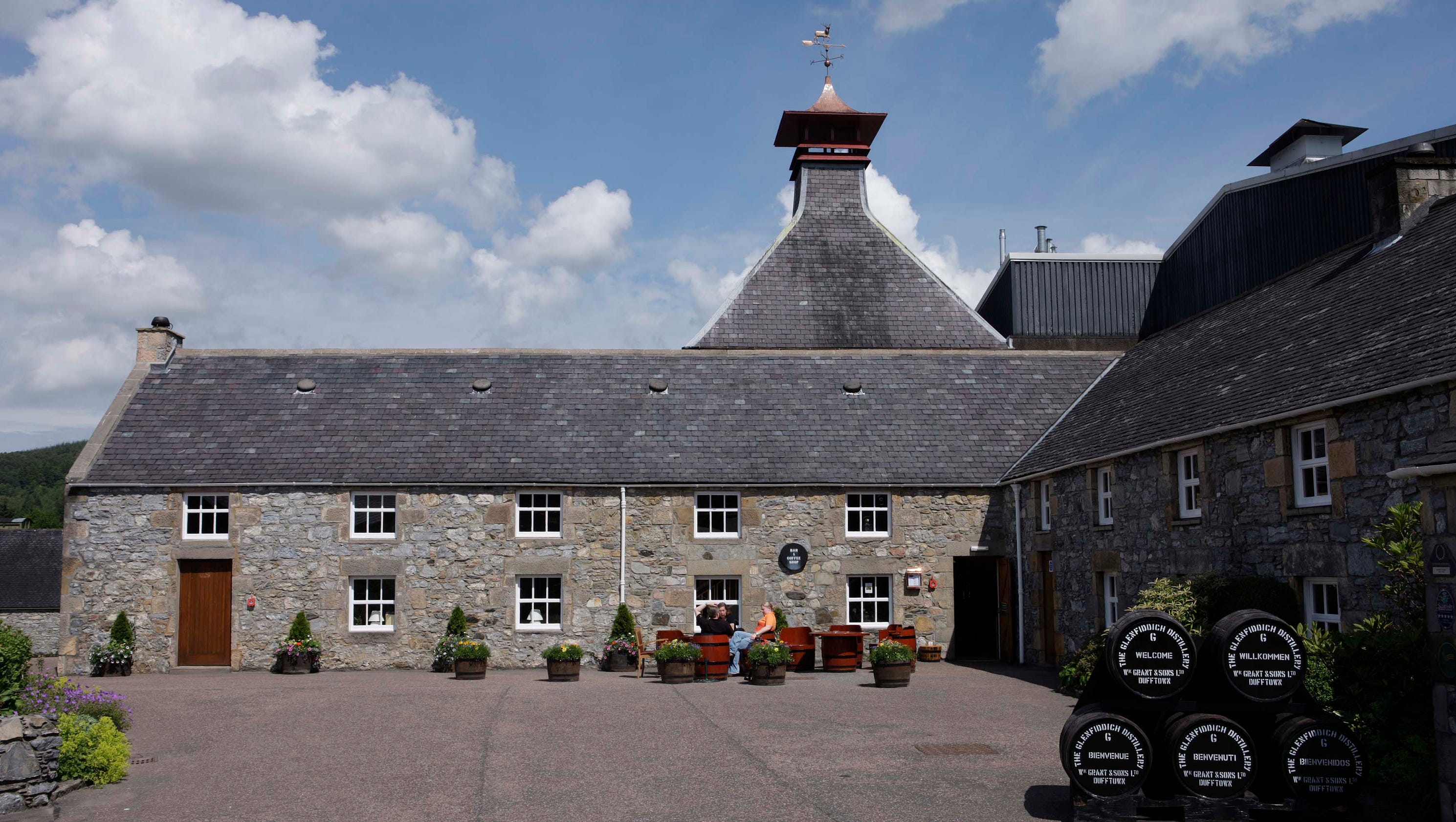 Behind the scenes at Glenfiddich distillery