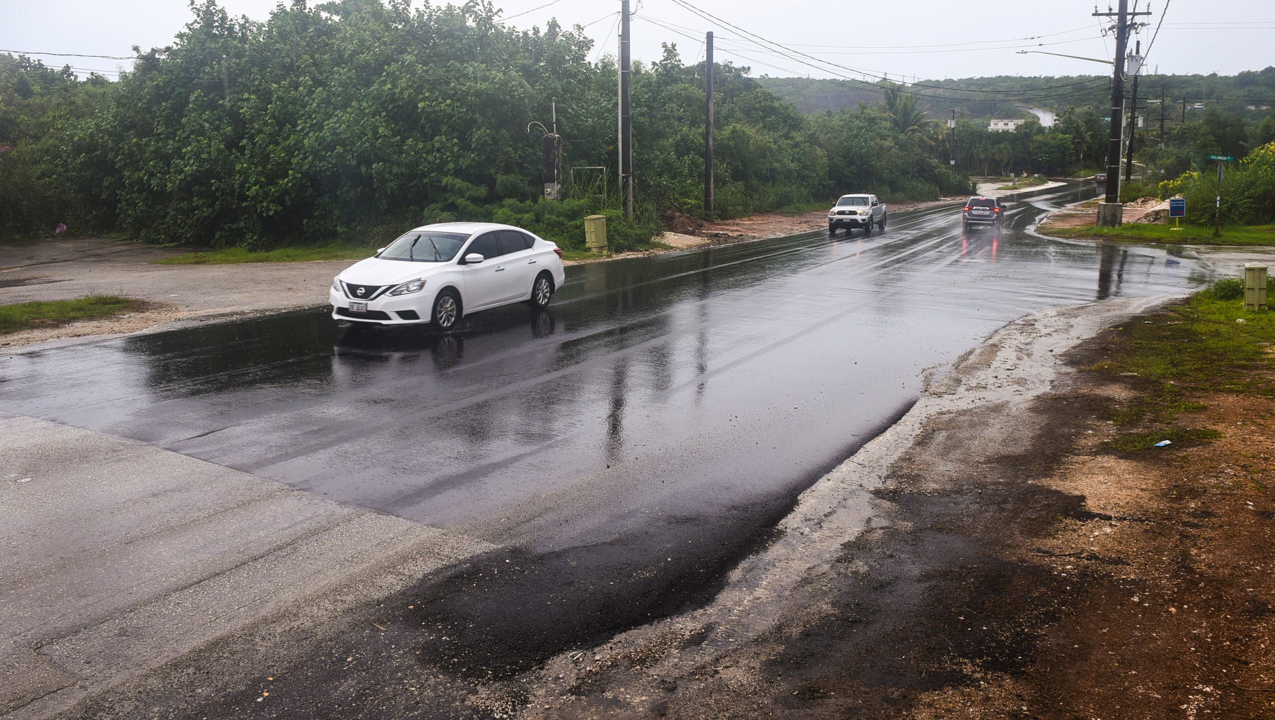 Hamburger Road repaving project complete