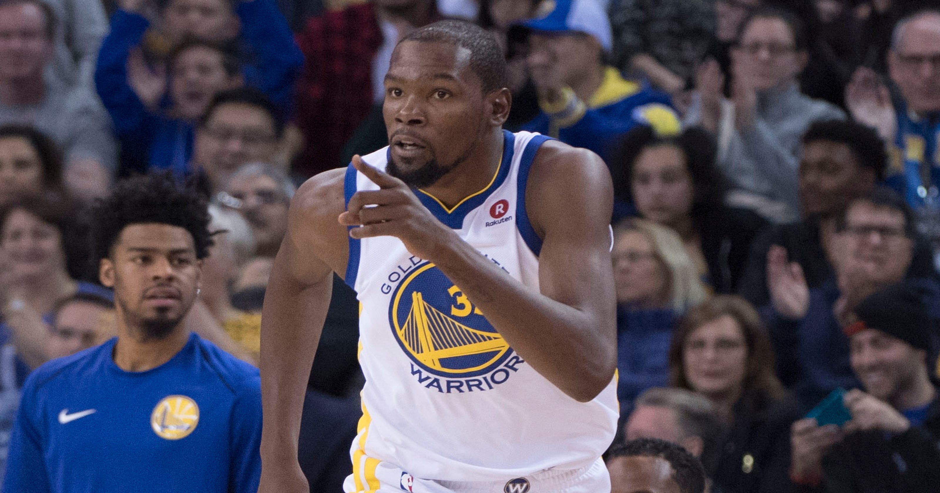 Kevin Durant becomes second-youngest player to reach 20,000 points