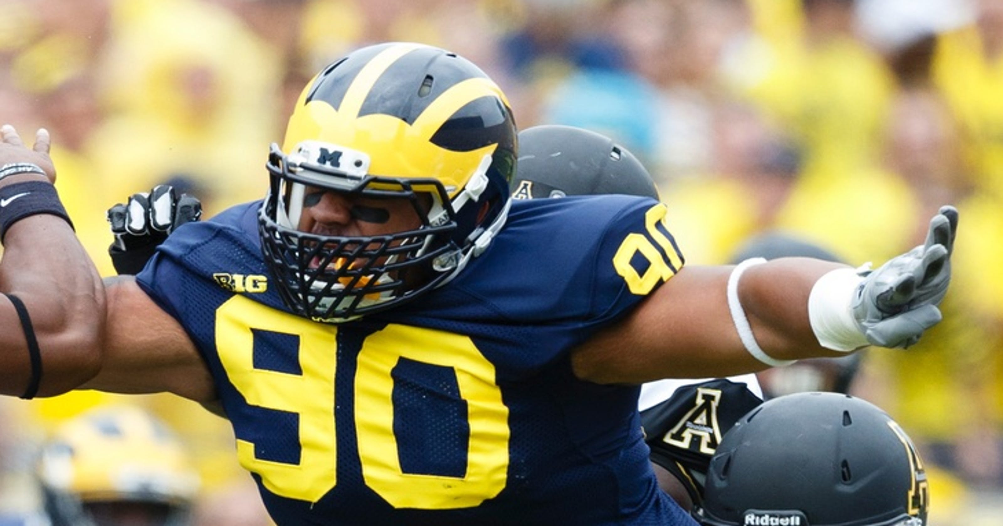 Michigan's Bryan Mone geared up for season after injury