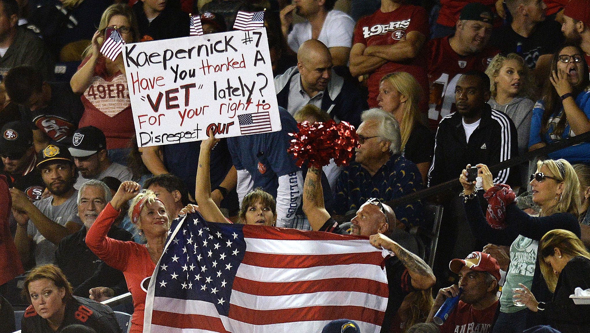 How national anthem protests bring out worst in people