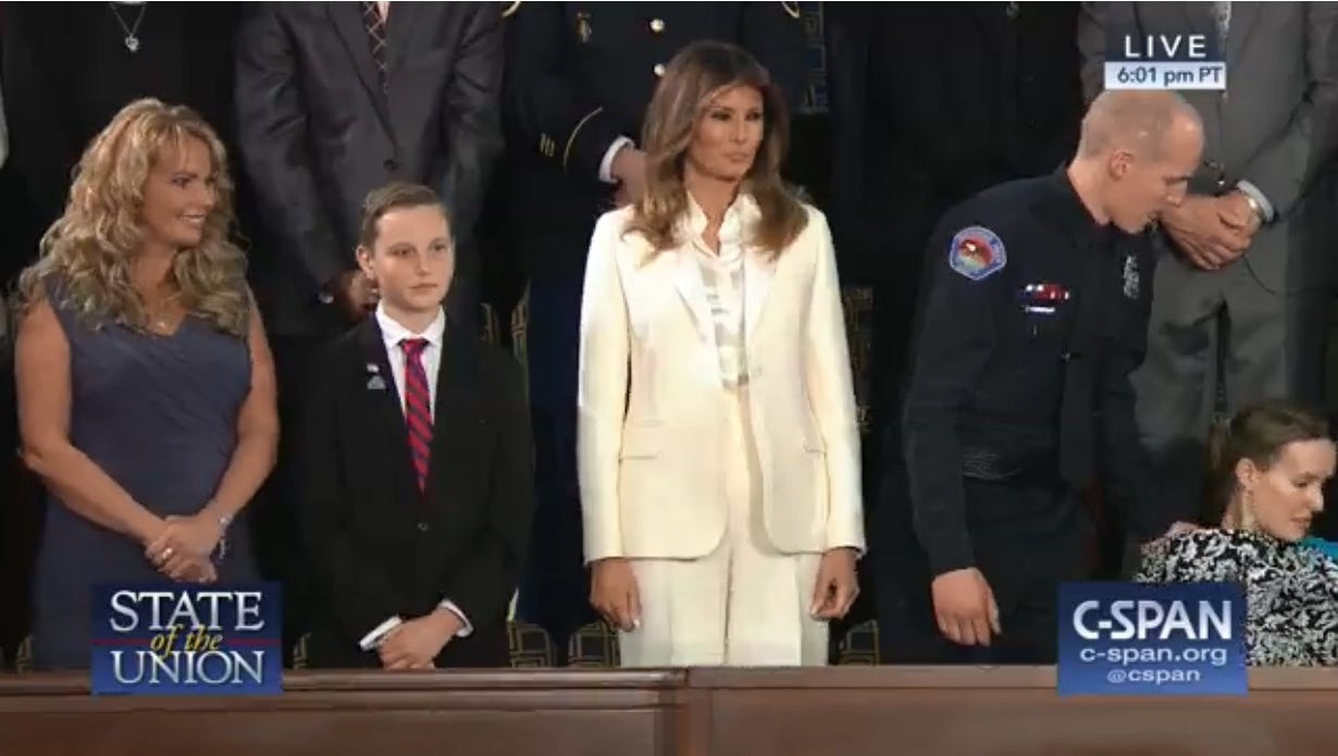 Preston Sharp to be honored in Trump State of the Union