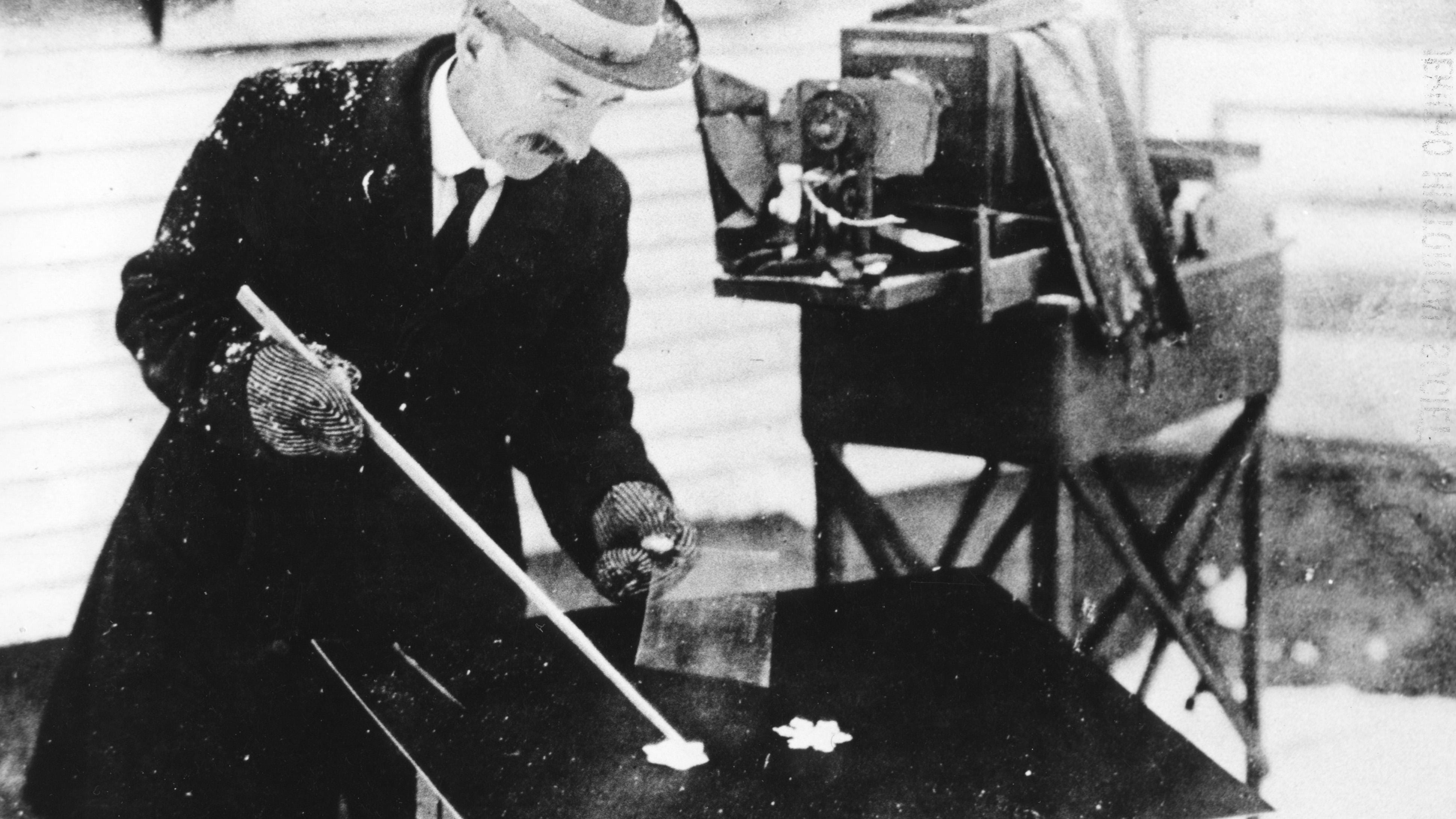 Sharing his photos with the world