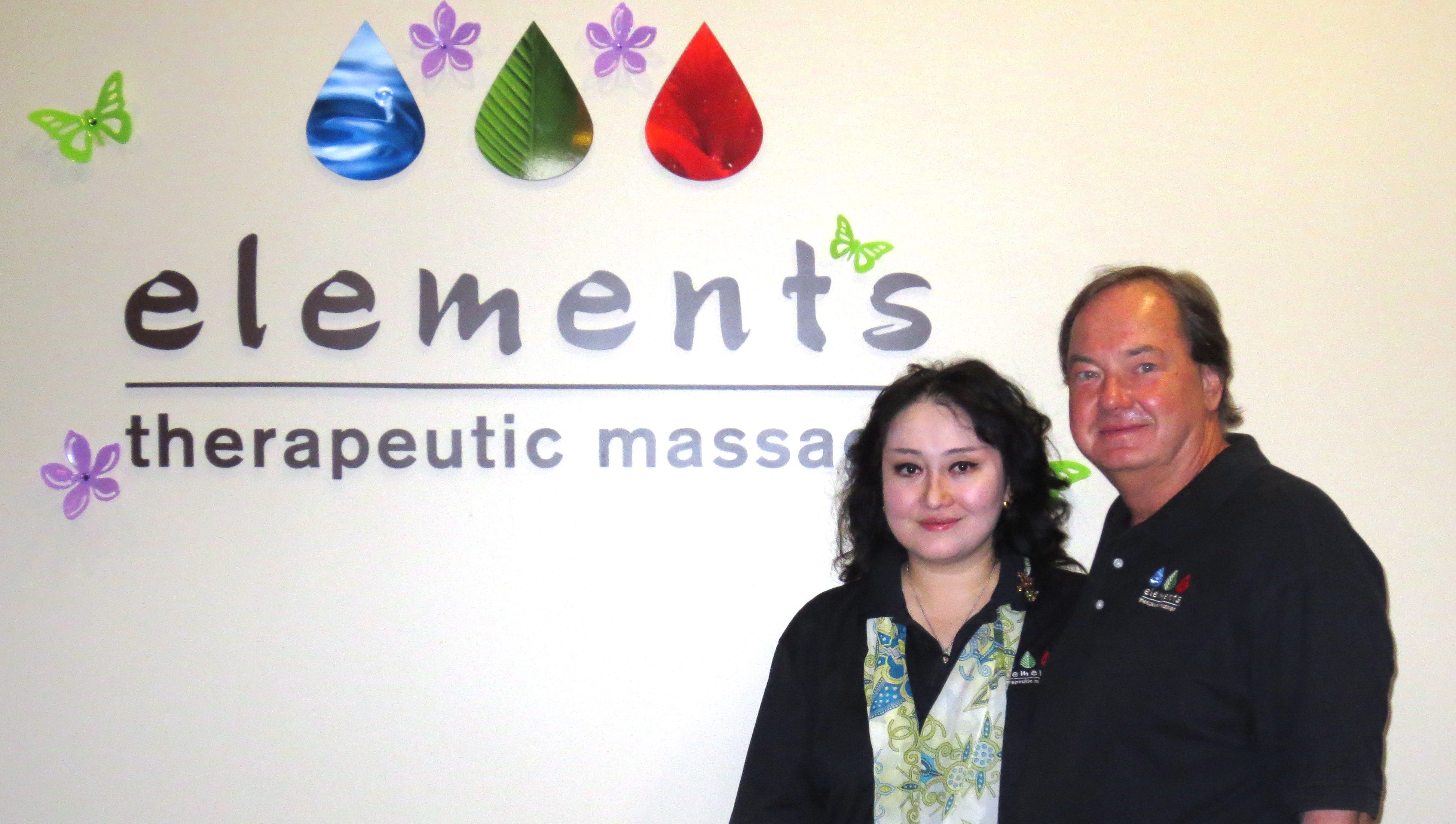 Elements Massage helps reduce pain, relieve stress