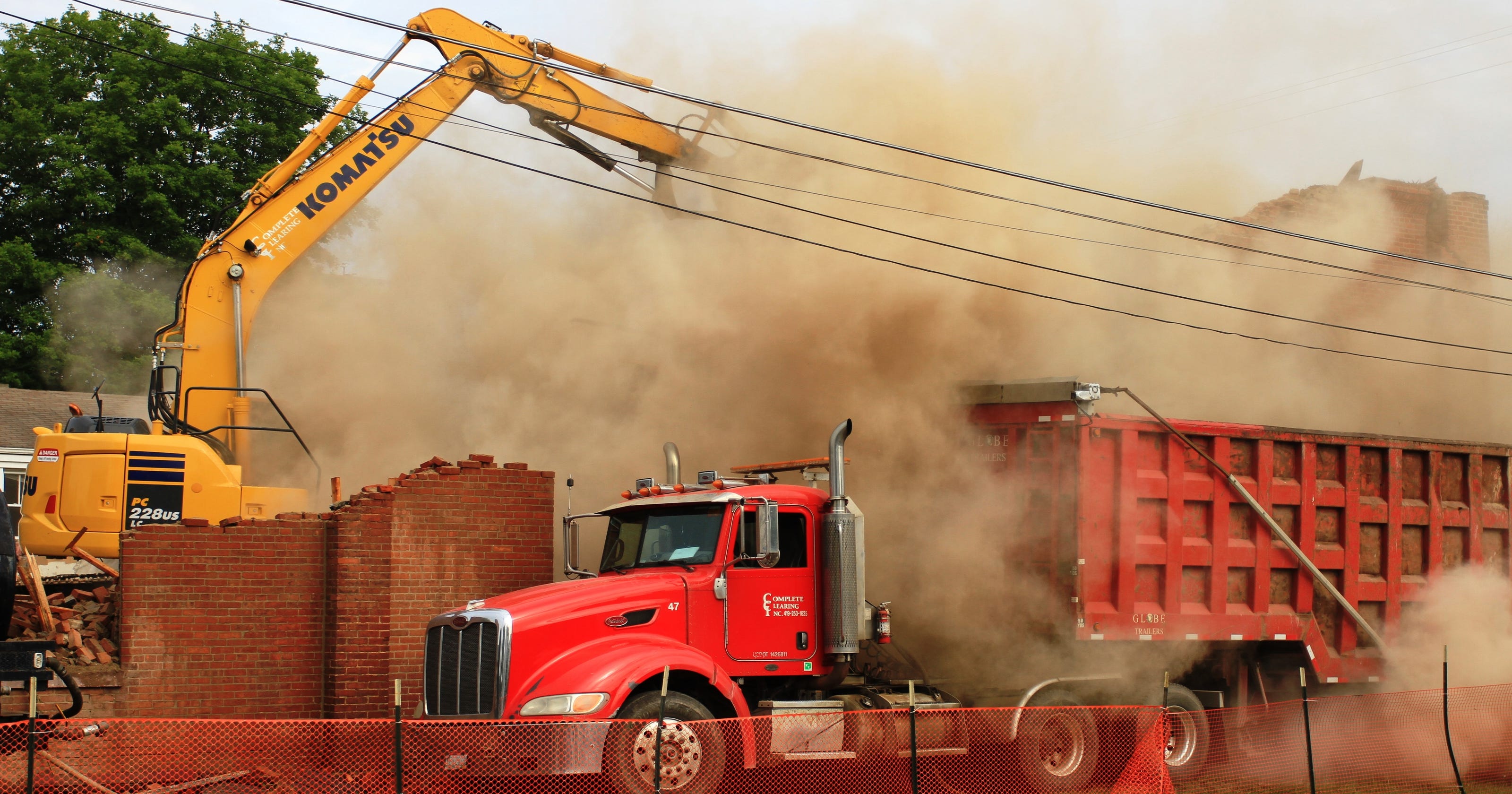 Making way for progress: Buildings demolished to expanded Ohio 310