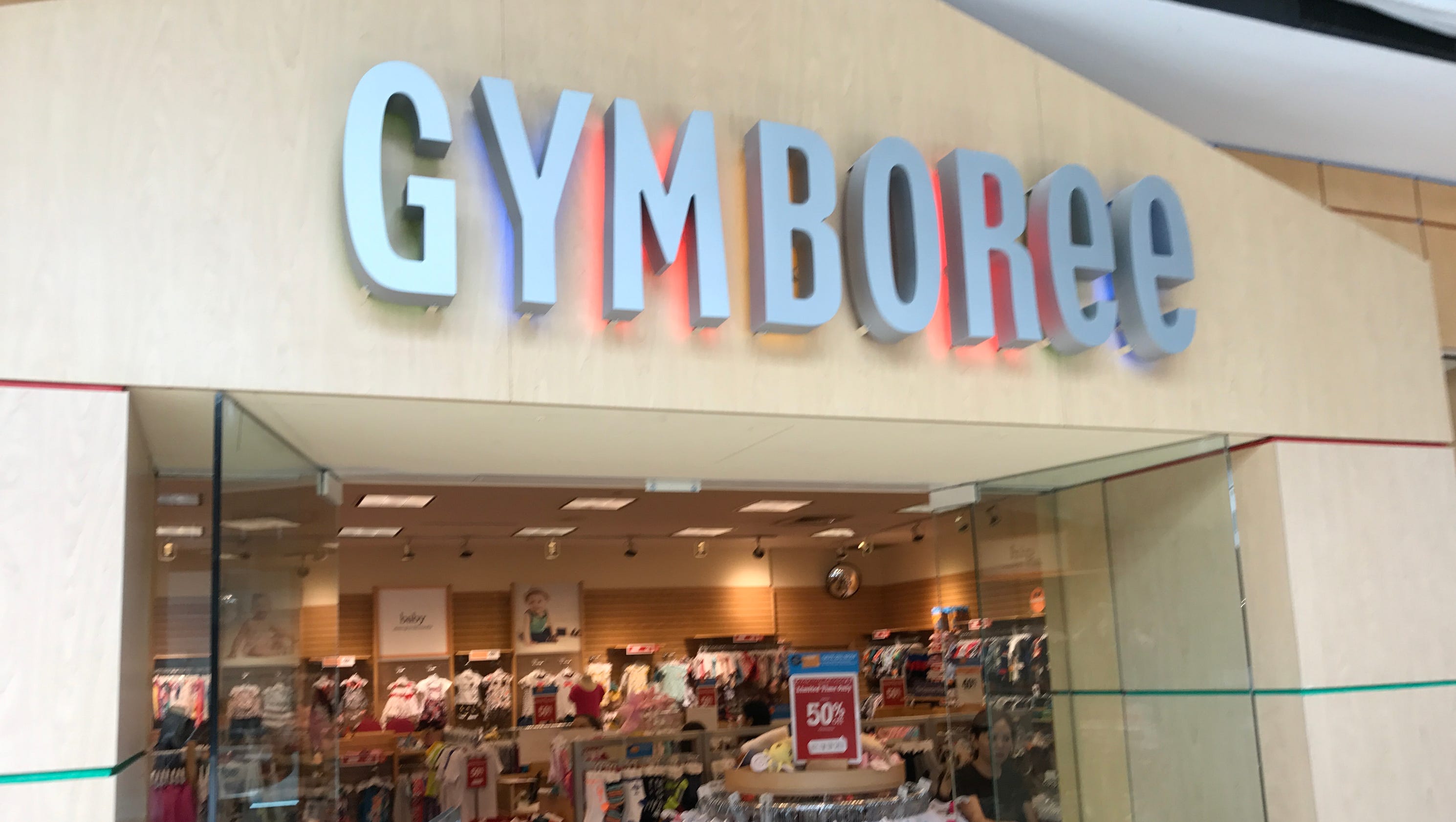 Seven Gymboree stores to close in New Jersey
