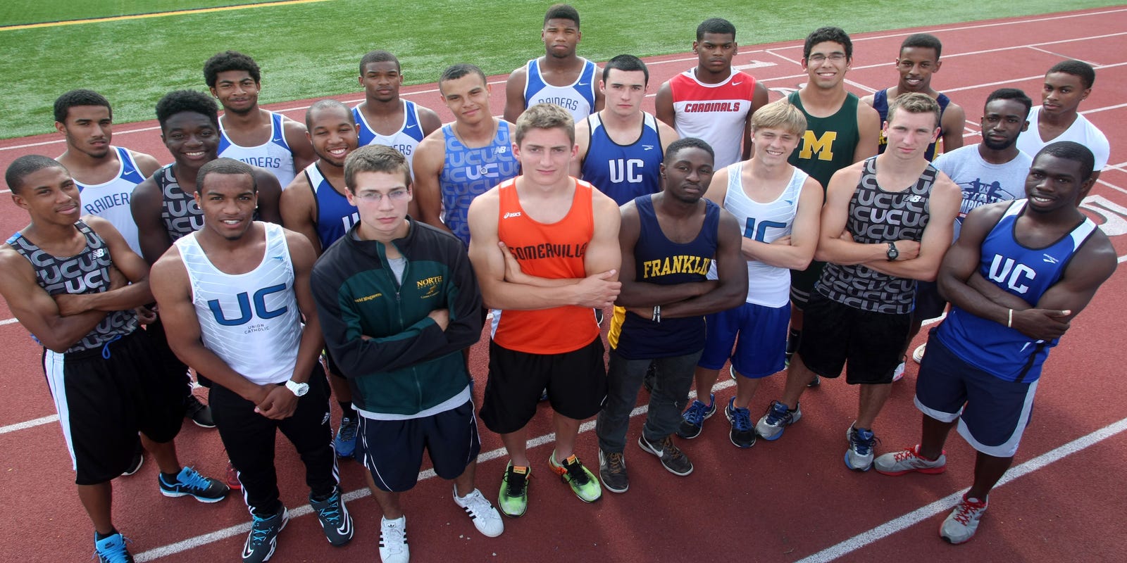 2014 Courier News All-Area Boys Track Team