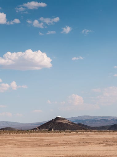 Step inside the Volcano House, a desert masterpiece