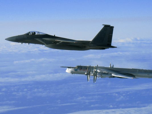 Russian bombers increase flights near U.S. airspace