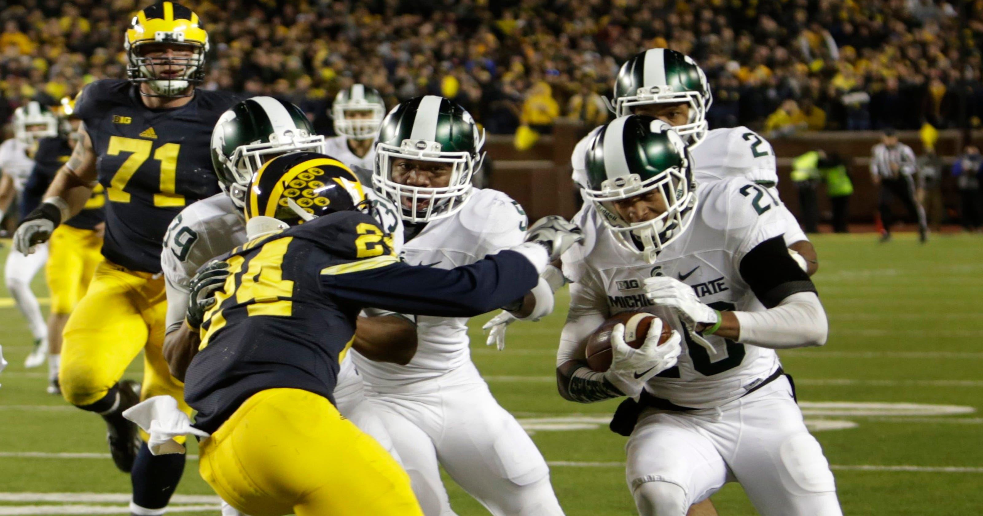Michigan State: Watch Jalen Watts-Jackson's miracle TD vs. Michigan