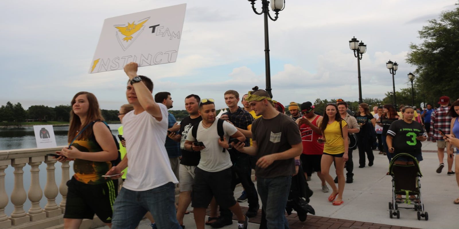 Pokémon GO craze encourages players to hit the streets