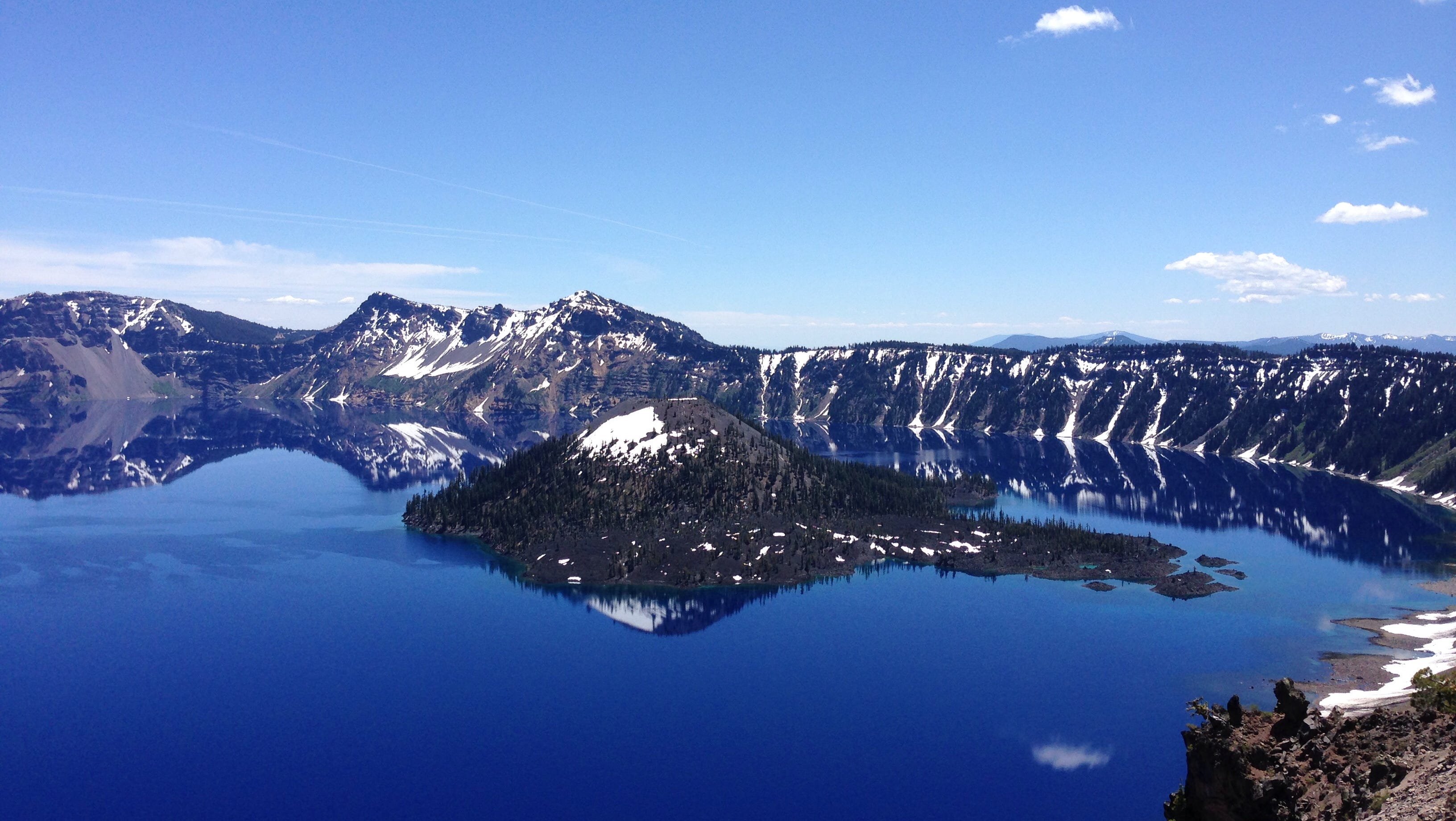 Hike and take a plunge into Crater Lake