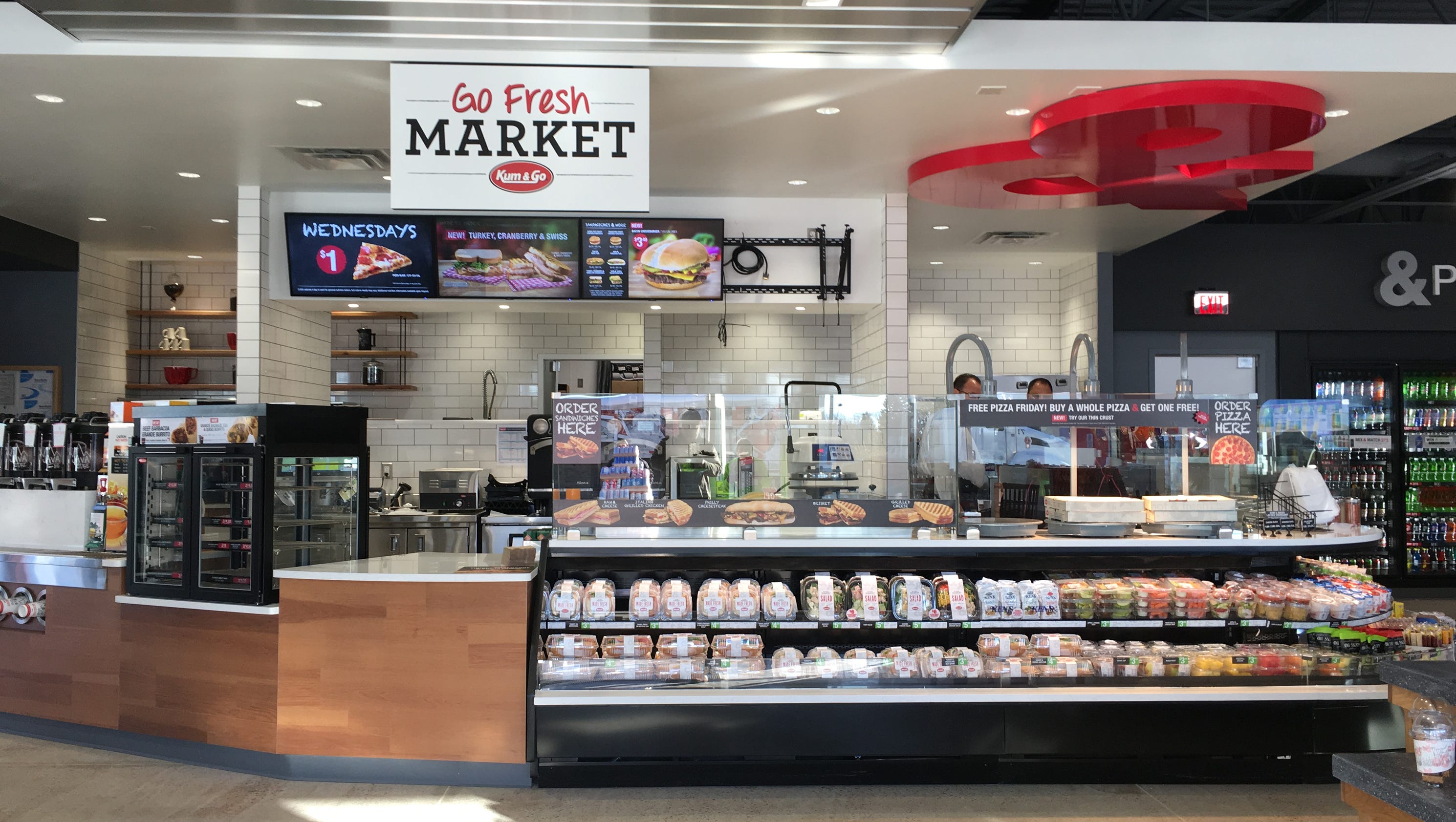 Is this new Kum & Go the fanciest gas station in Sioux Falls?