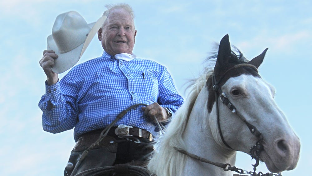 Longtime Reno Rodeo livestock rancher Cotton Rosser dies at age 93