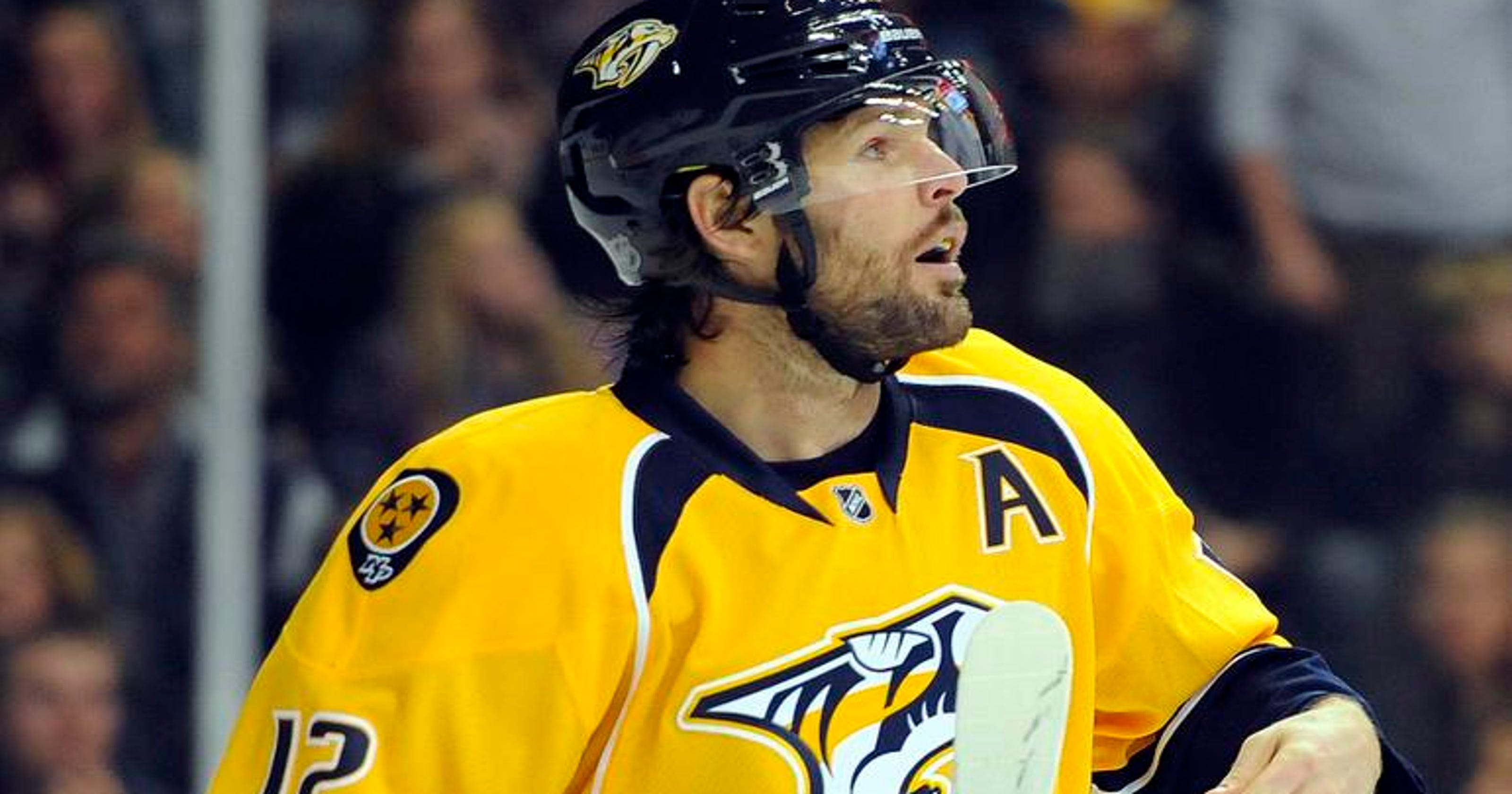 Predators' Mike Fisher has smooth return to action
