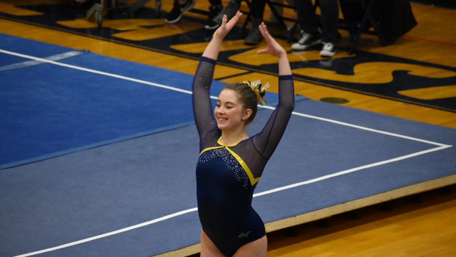 Grand Ledge's Elizabeth Maurer shakes off fall, ends season strong