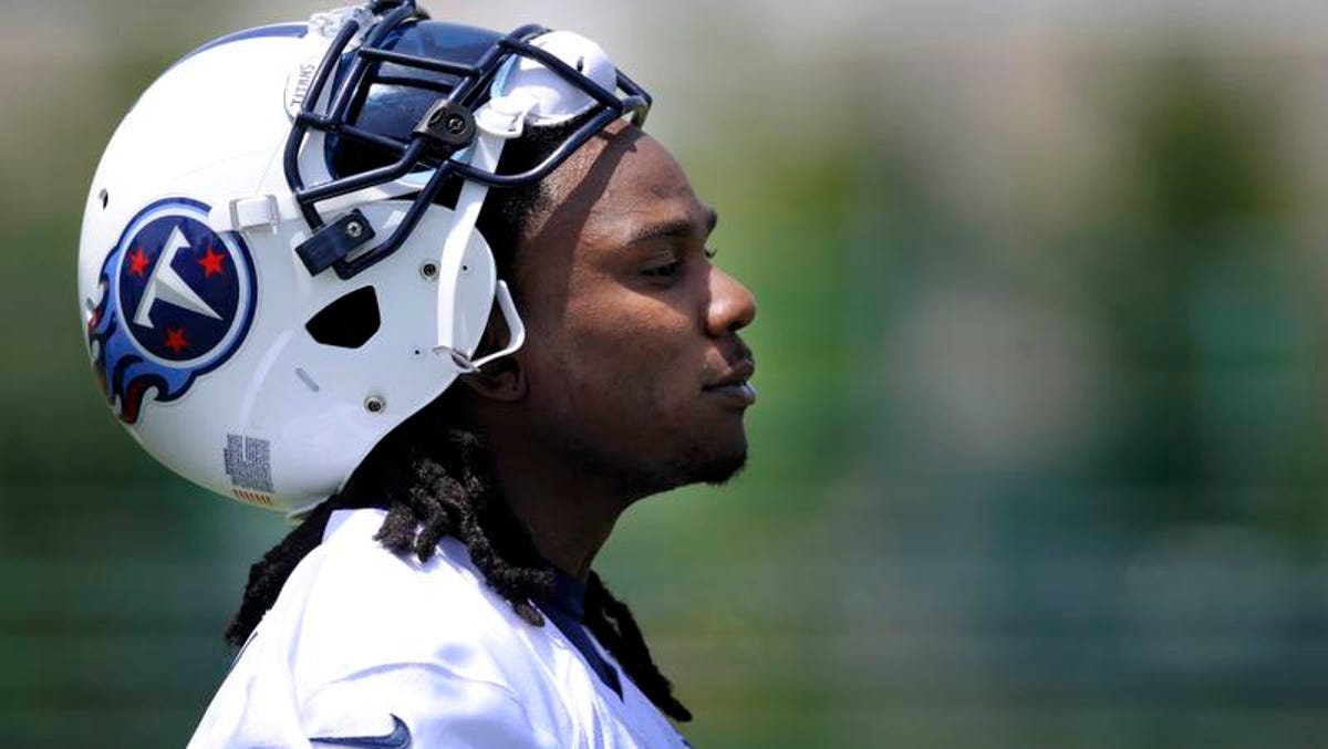Chris Johnson with the Titans