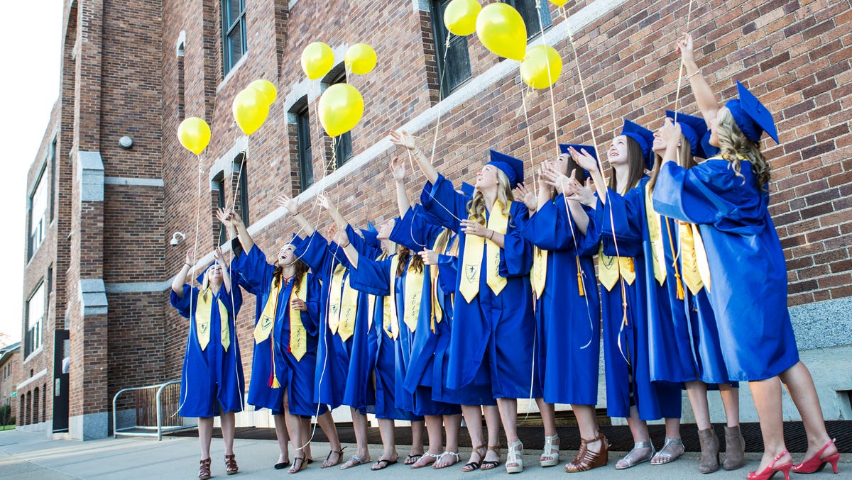 Cathedral High School graduation