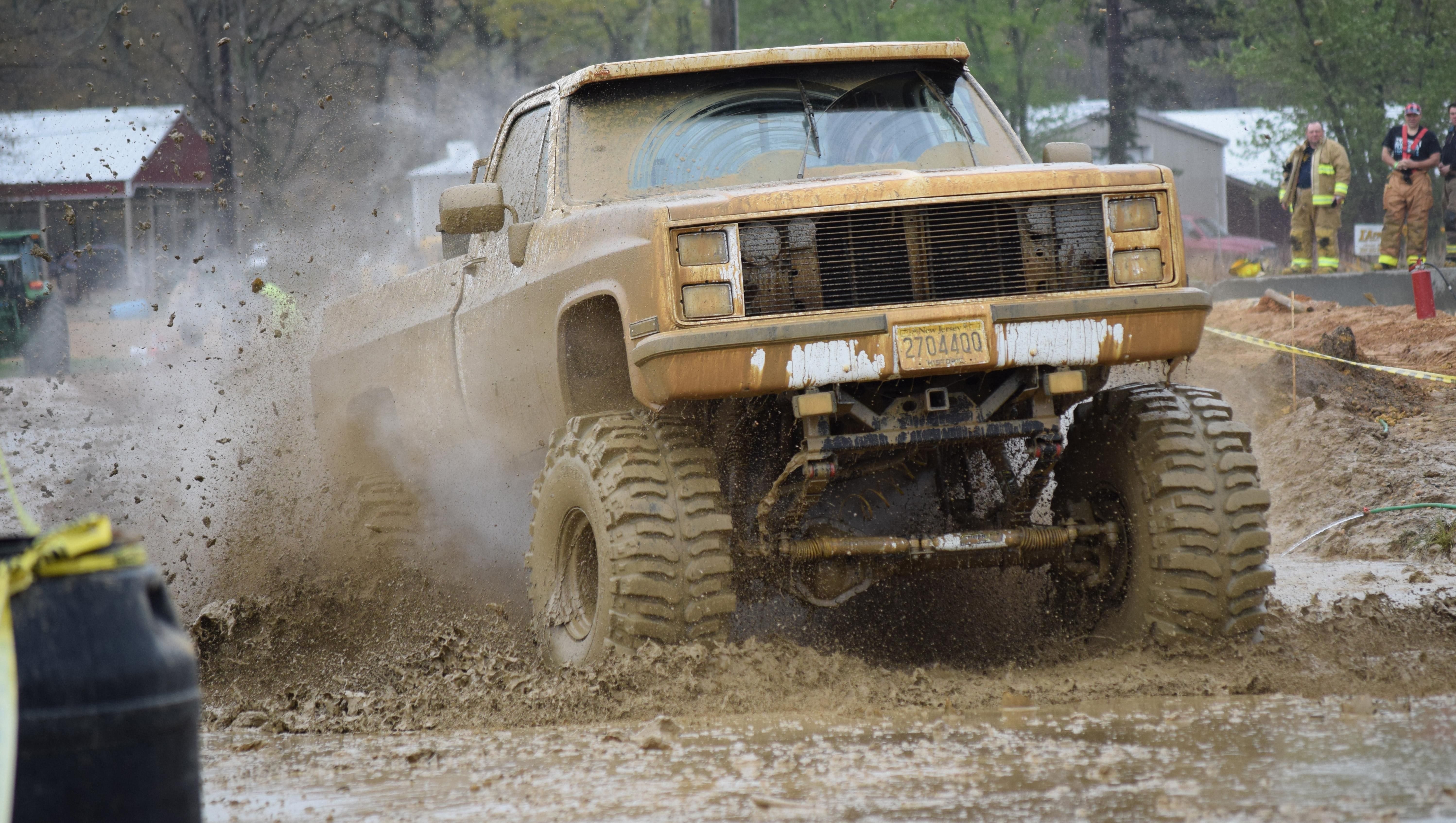 Mud bog fun at the fairgrounds