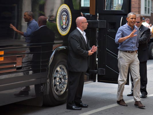 Obama rolls through Upstate New York