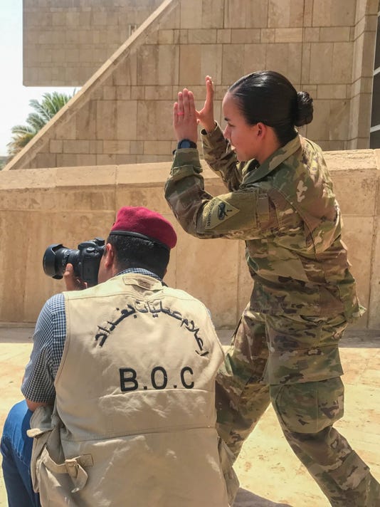 Bliss' 1AD headquarters in Iraq during 'defining moment'