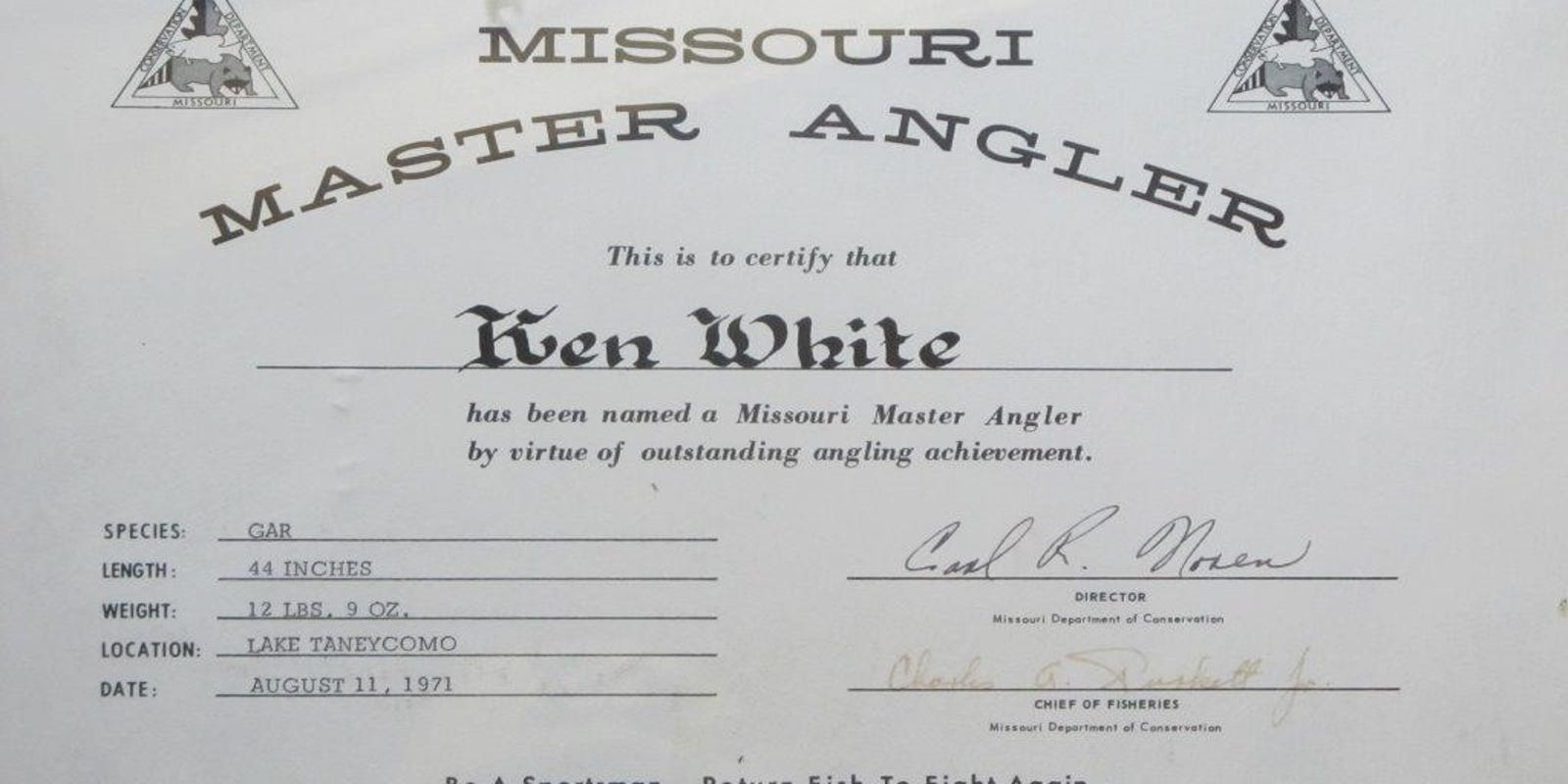 Achieving a Master Angler award might be easier than you think