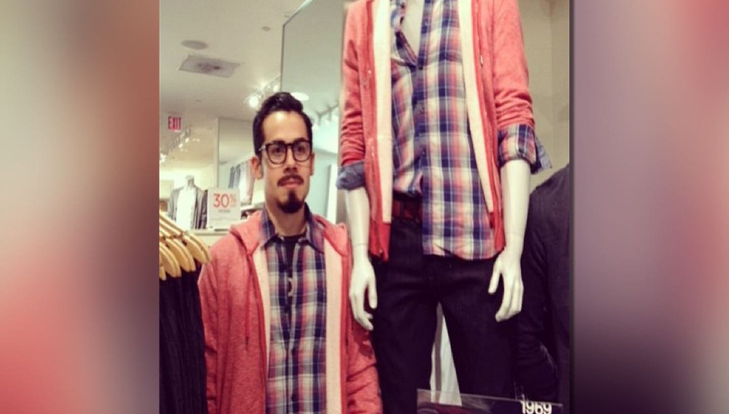 There's something funny about this dummy