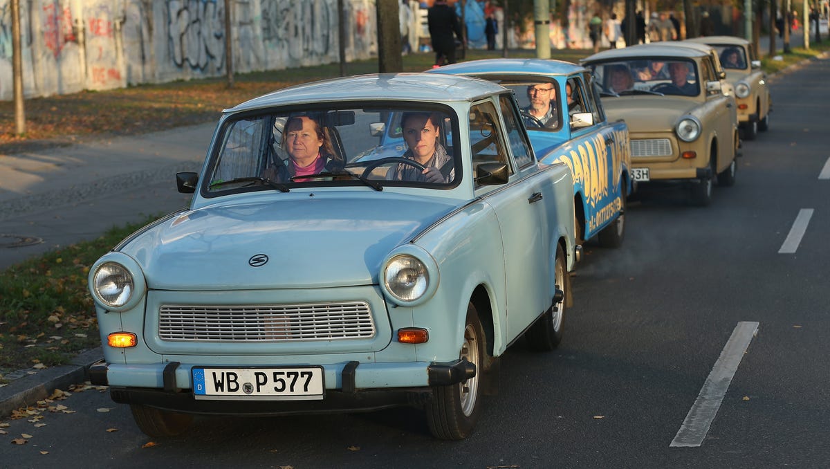 The unique East German Trabant car celebrates 60 years