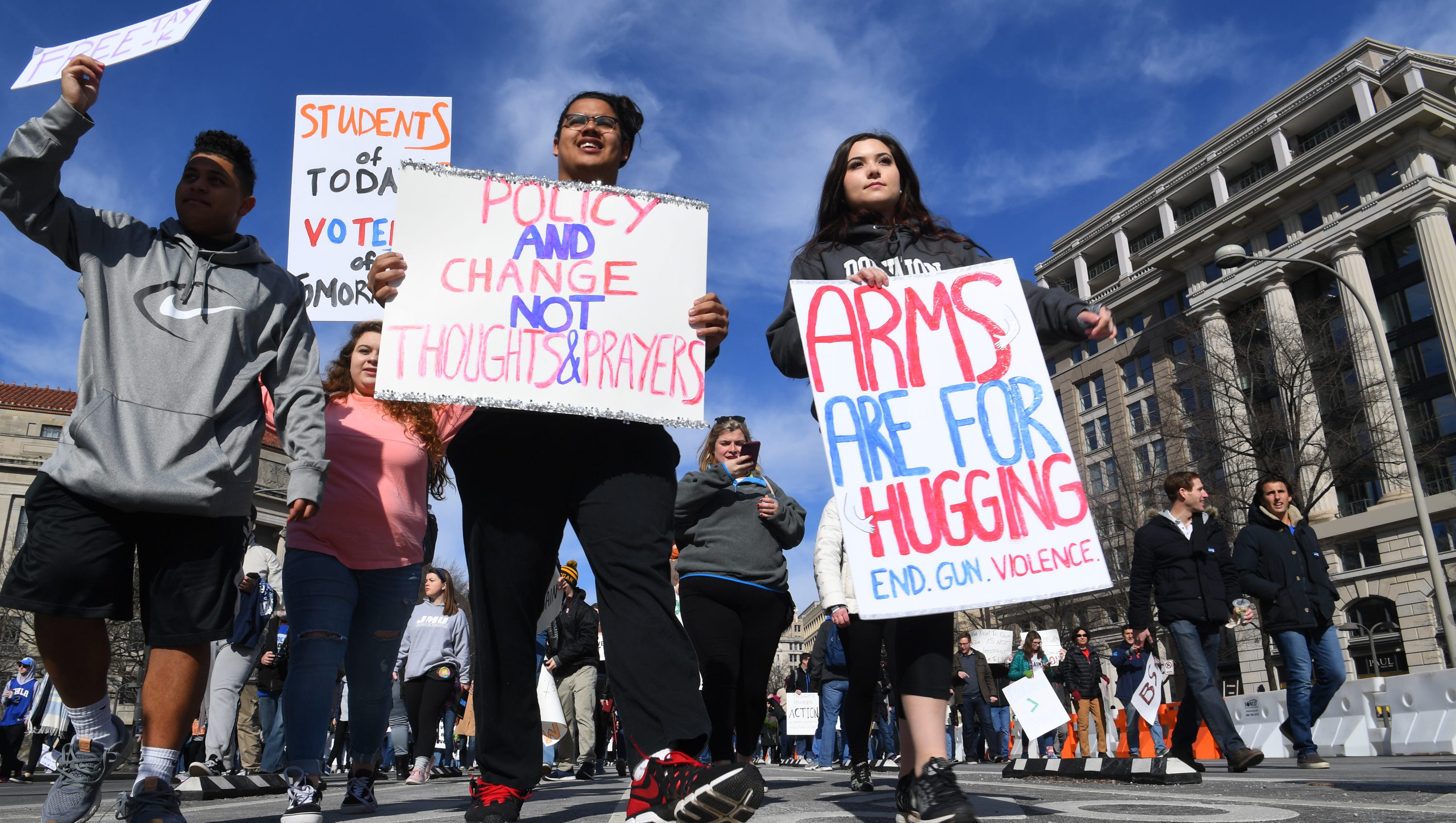 March for Our Lives: Best signs from rallies across the USA