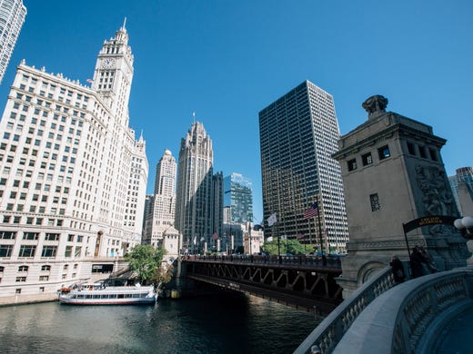 Chicago shows off during the summer