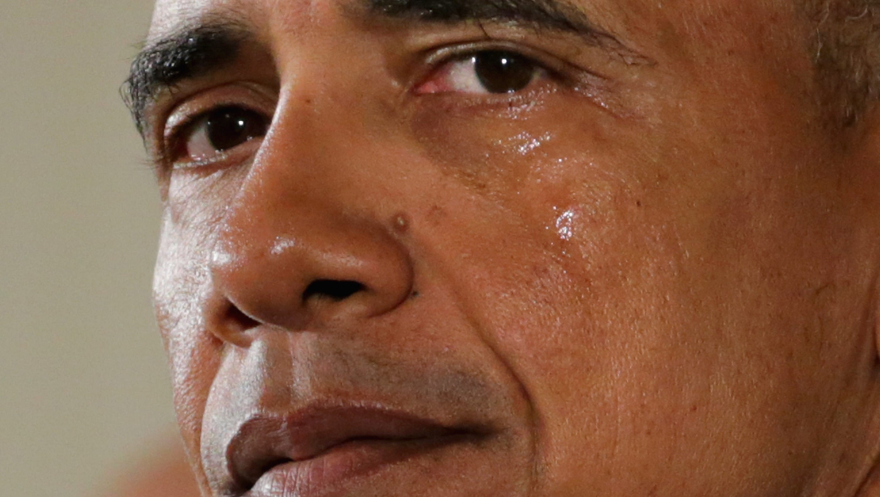Obama cries over Newtown, other shooting