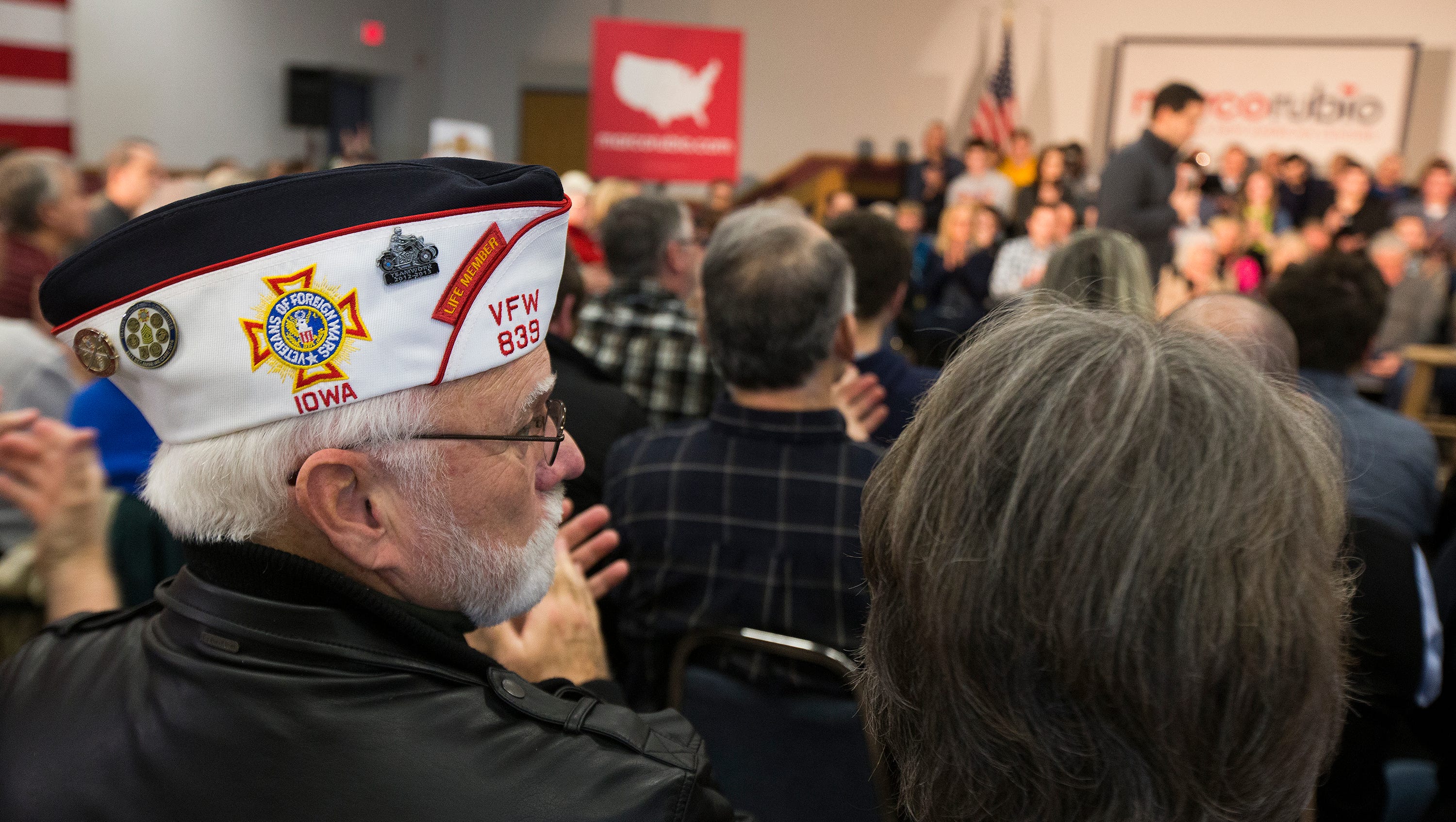 18 hours on the Iowa caucuses campaign trail