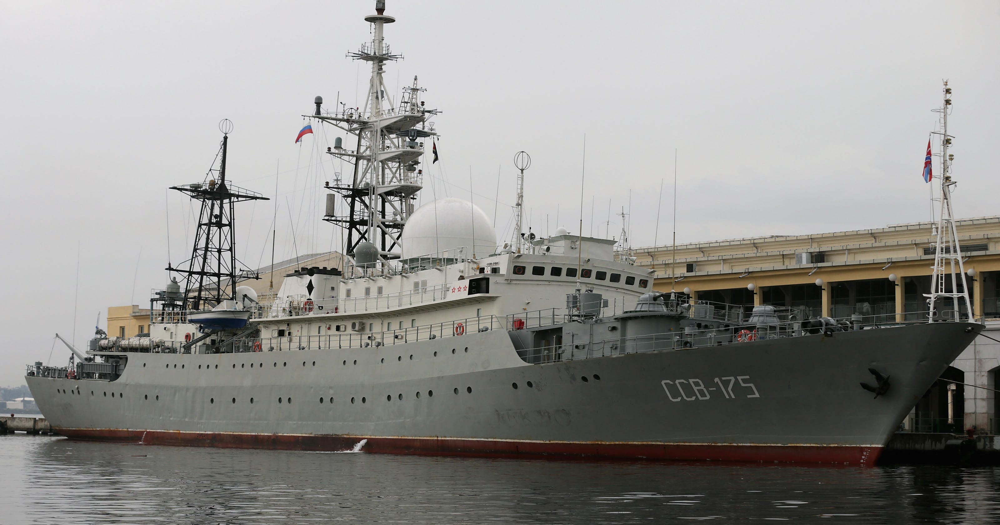 Russian spy ship first near Delaware coast, now 30 miles off Connecticut