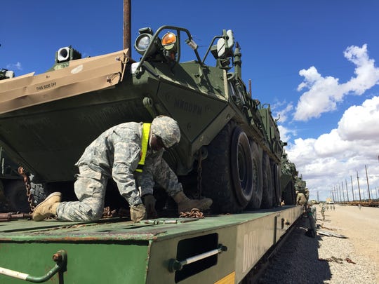 1st Brigade busy shipping equipment to NTC