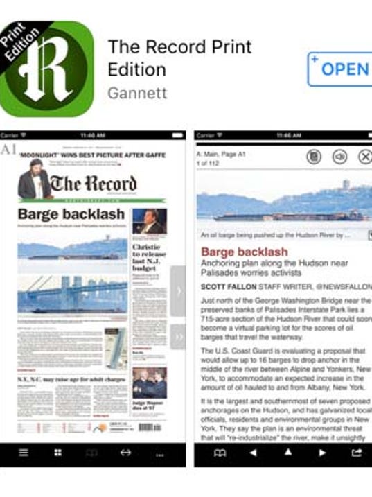 Read the newspaper on your phone with The Record Print Edition App