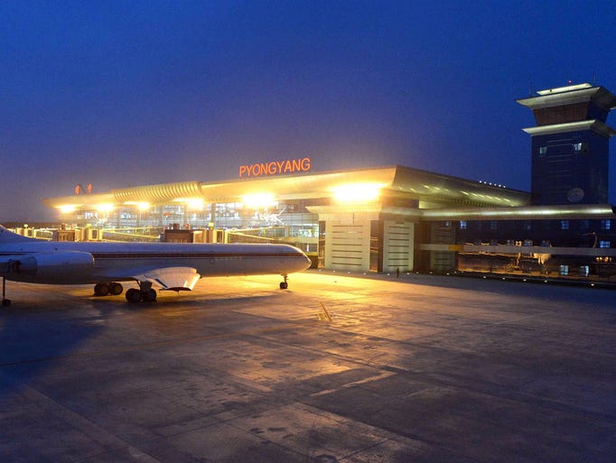 A look at North Korea's new Pyongyang airport terminal